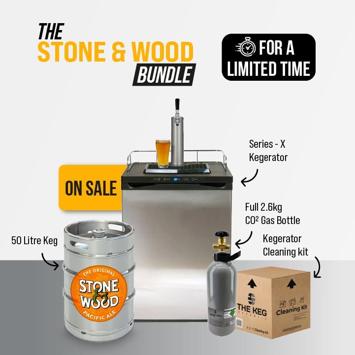 Kegerator Bundle with Stone and Wood 50L Keg – The Keg Republic