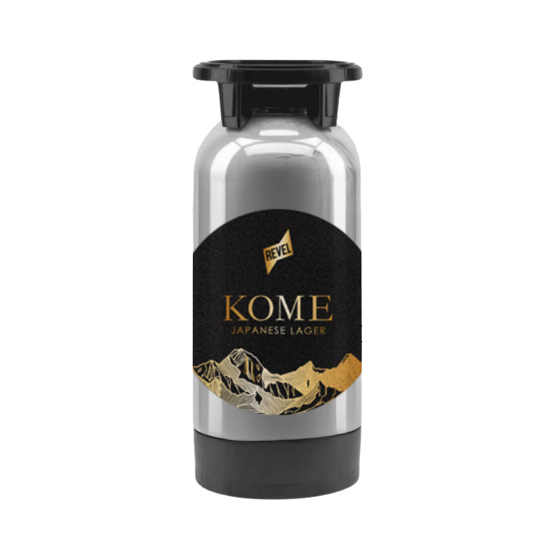 Revel Kome Japanese Lager Keg 20L – The Keg Republic